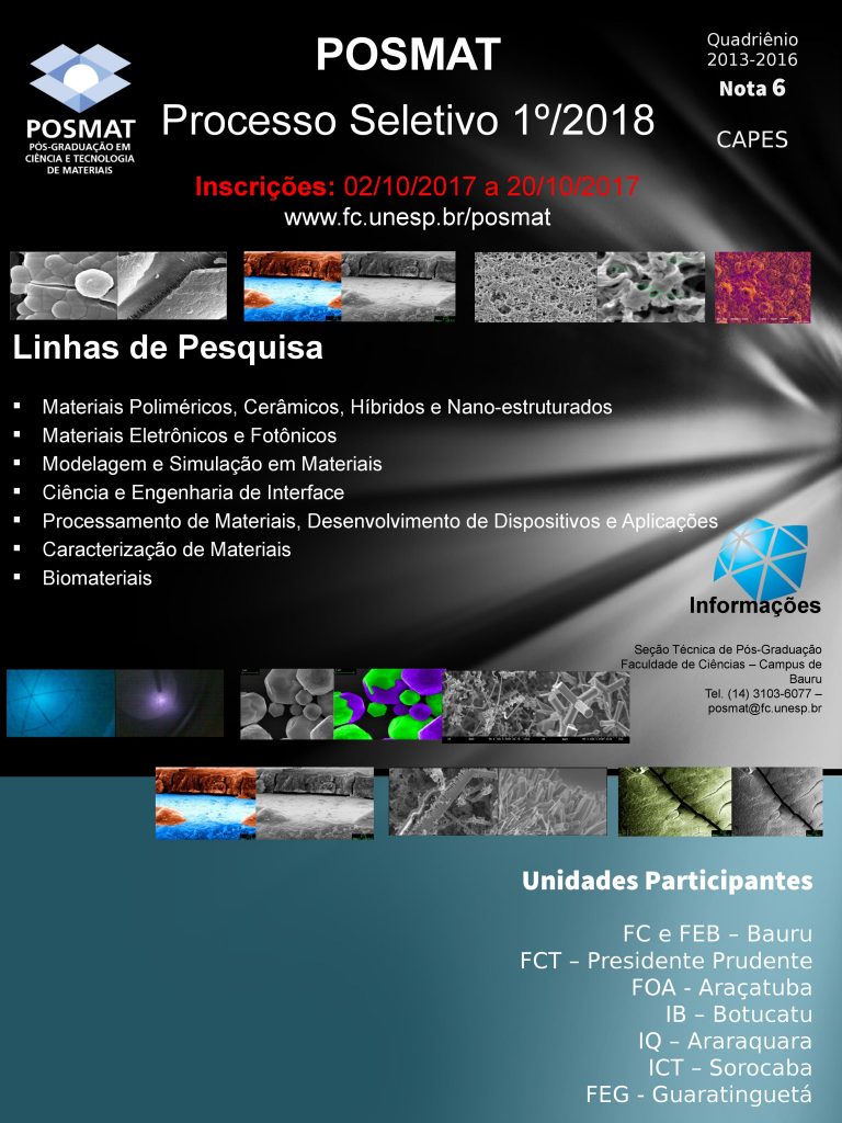 posmat_unesp – SBPMat – Sociedade Brasileira de Pesquisa em Materiais